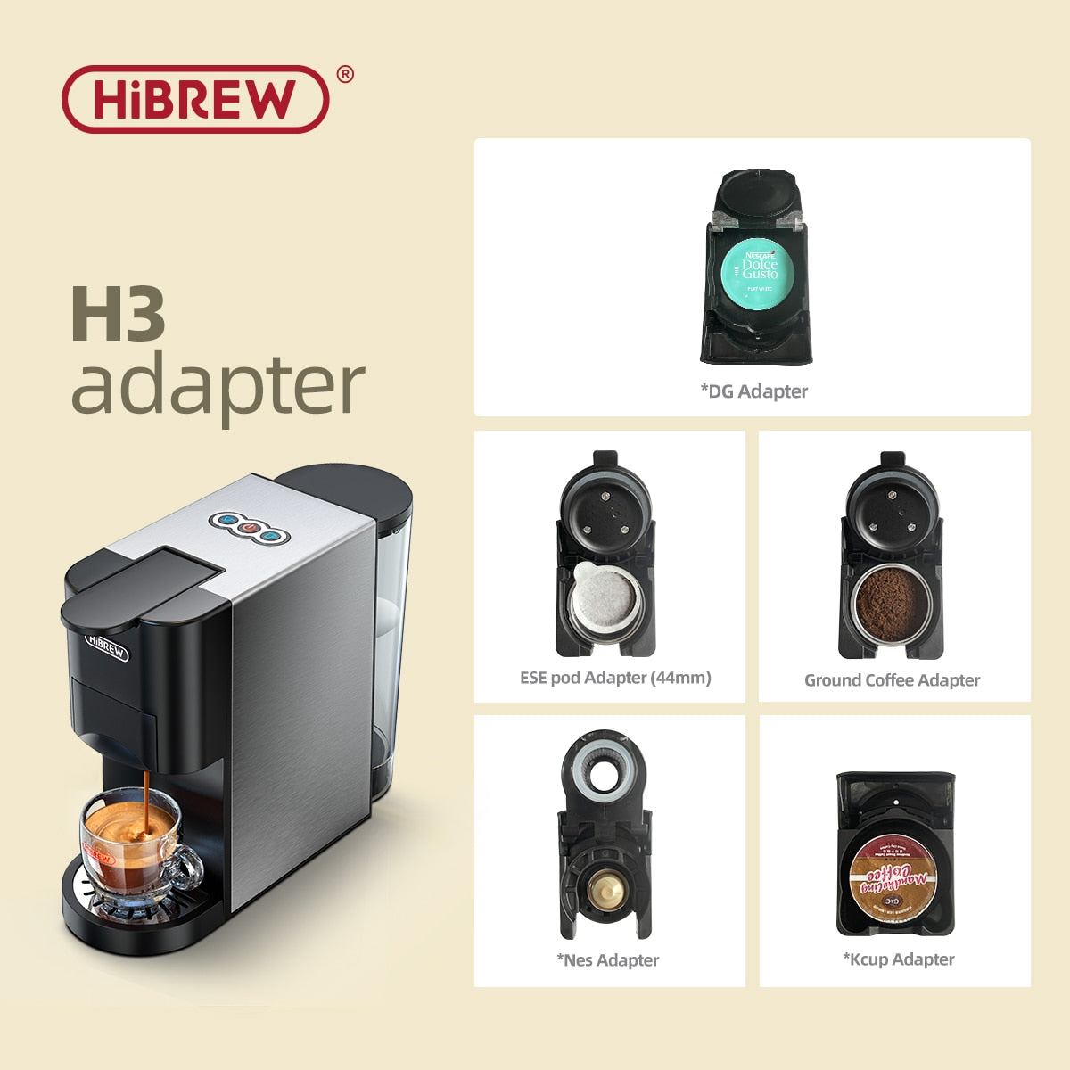 Machines à café Multi-Capsules | Hibrew – Hibrew.fr